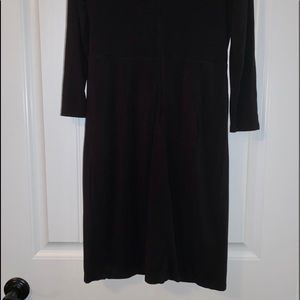 LOFT | Dresses | Loft Womens Black Long Sleeve Dress Sp | Poshmark